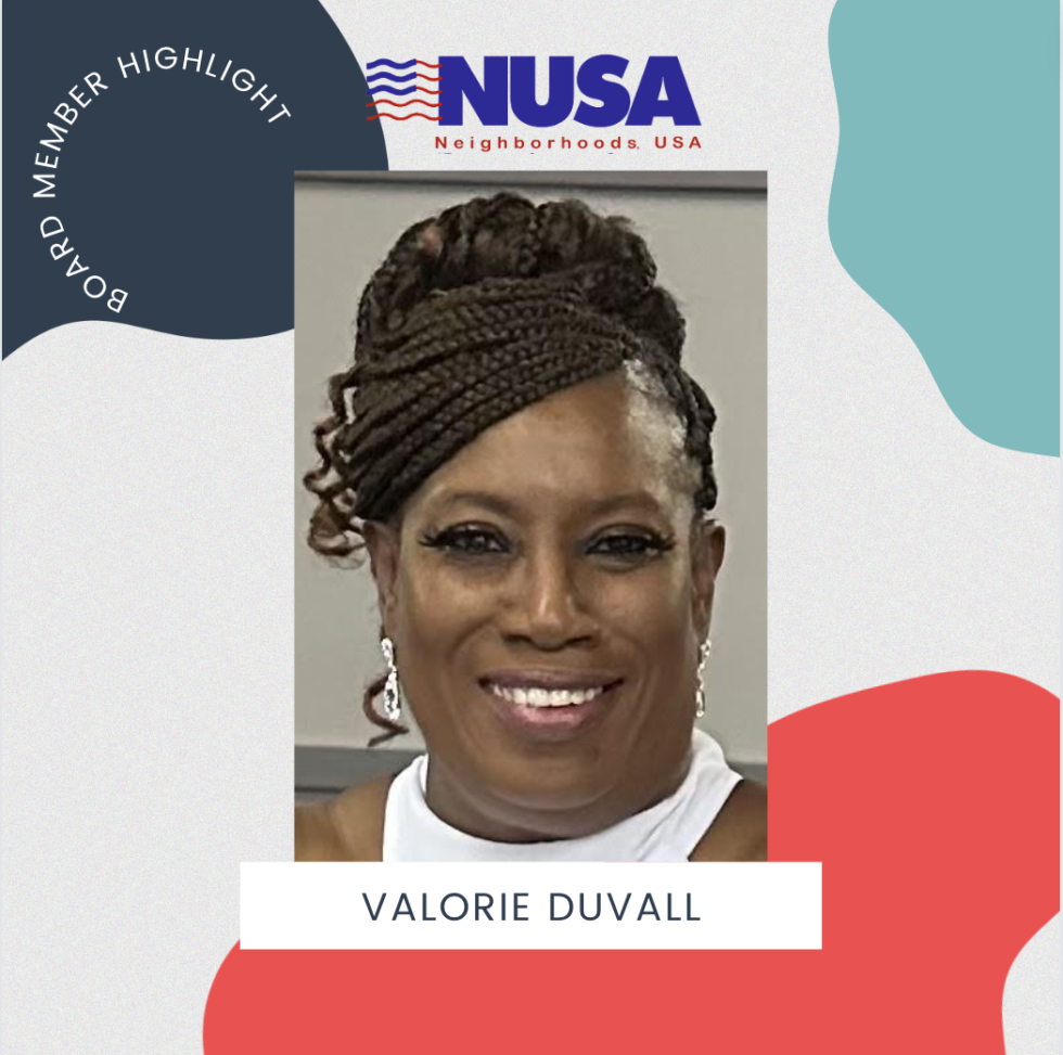 Board Member Highlight: Valorie Duvall - Neighborhoods USA